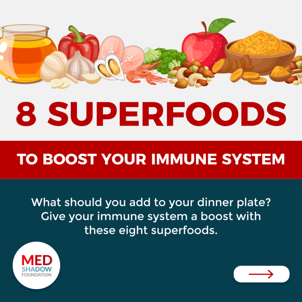8 Superfoods Infographic - MedShadow Foundation | Independent Health ...